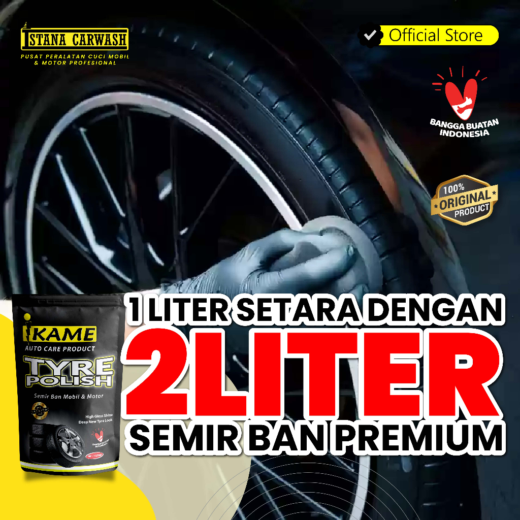 Jual "SEMIR Ban Penghitam / Pengkilap Ban Mobil Motor Premium Setara 2 ...