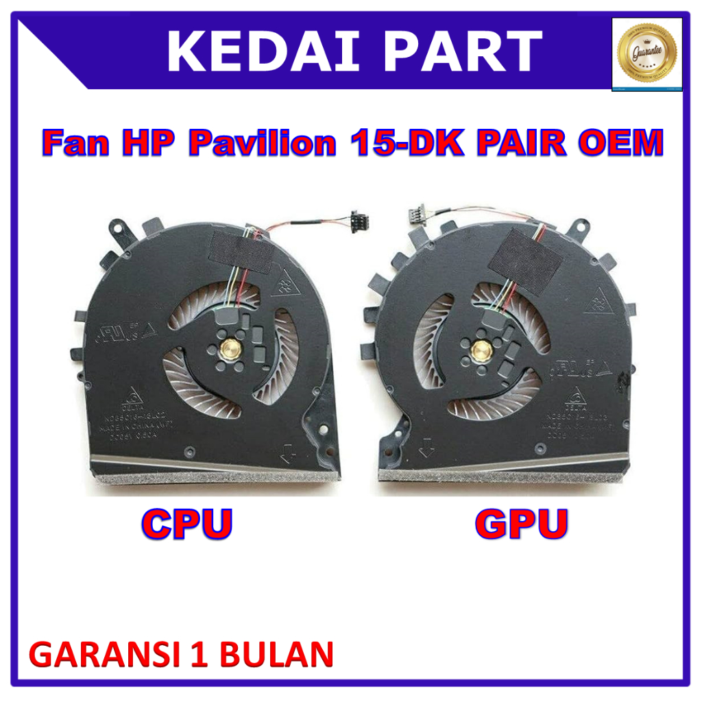 Jual Fan Hp Pavilion 15 Dk 15t Dk Gaming 15 Dk Series Tpn C141 Pair
