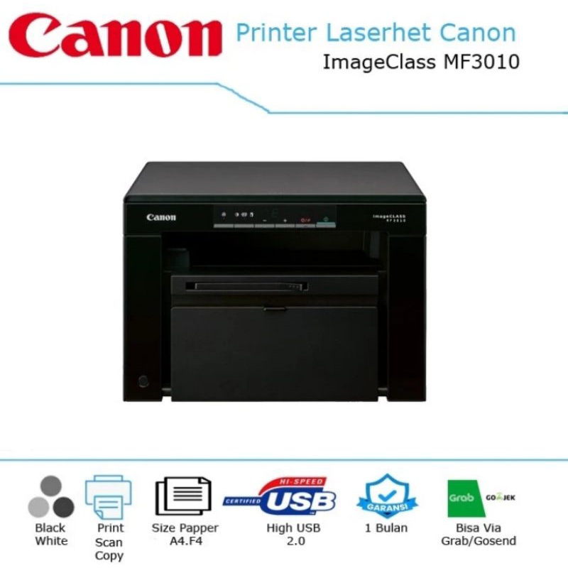 Jual Printer Canon imageClass MPF 3010 Multifungsi print scan copy ...