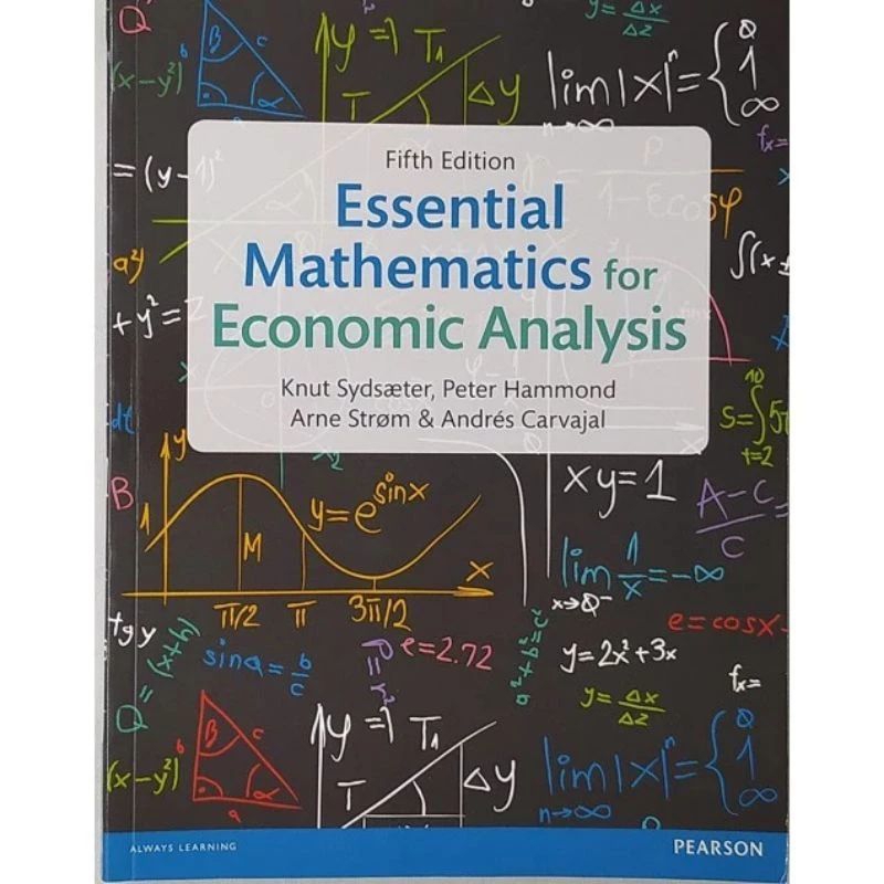 Jual ORIGINAL Essential Mathematics For Economics Analysis 5e - Knut ...
