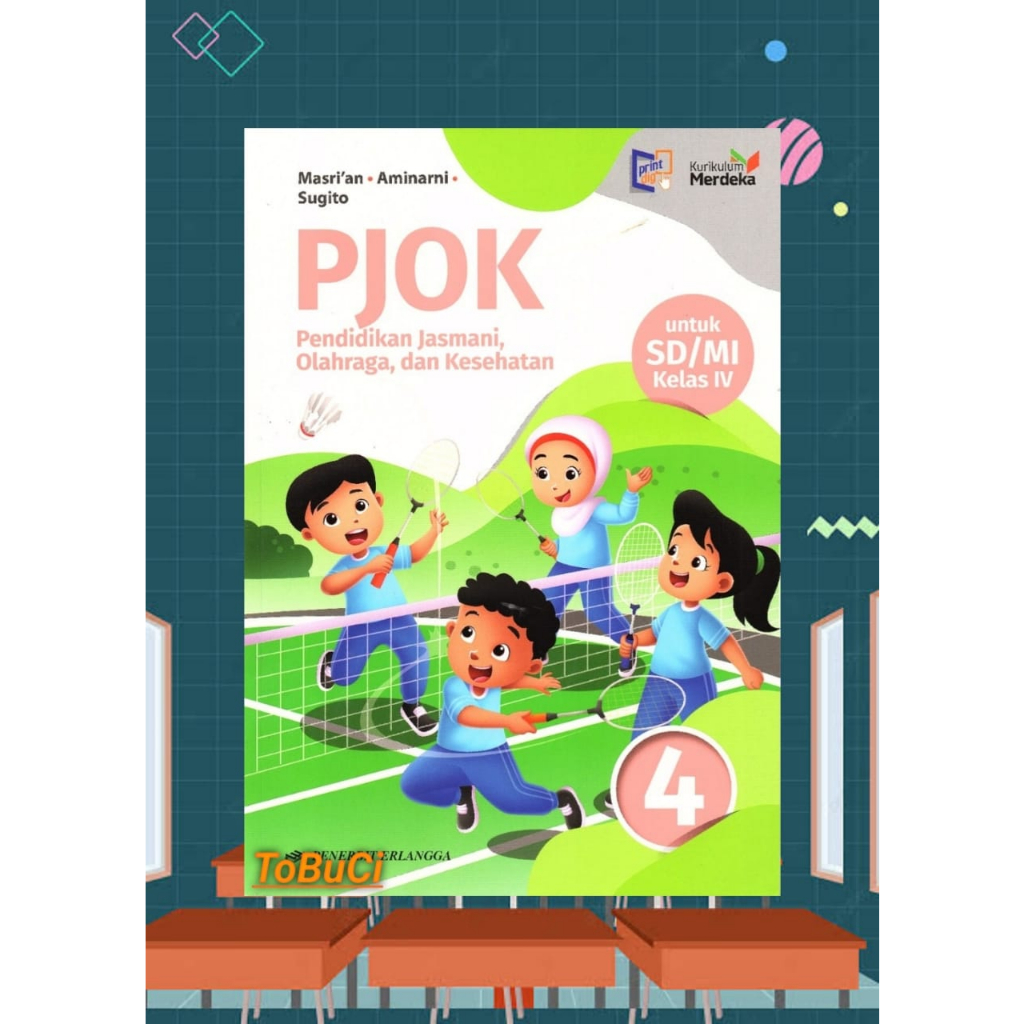 Jual BUKU KUMER PJOK KELAS 4 SD ERLANGGA | Shopee Indonesia