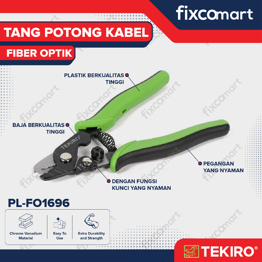 Jual Tekiro Tang Potong Kabel Fiber Optik | Shopee Indonesia