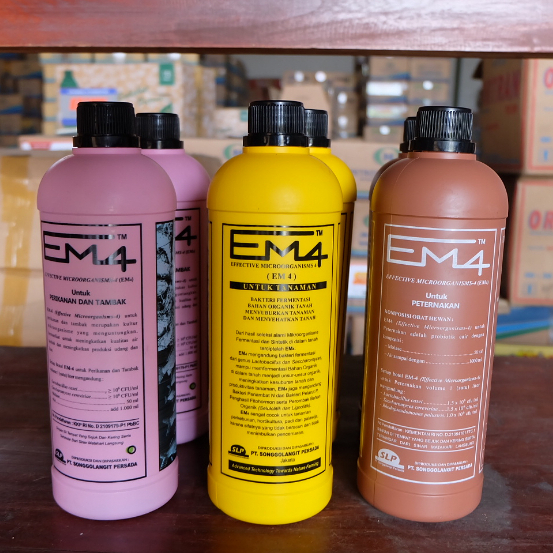 Jual EM4 Pink Kuning dan Coklat Mikroorganisme Pupuk Organik Cair 1 ...