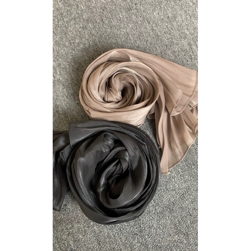 Jual DN-Pasmina Your you shimer/ pasmina shimmer silk | Shopee Indonesia