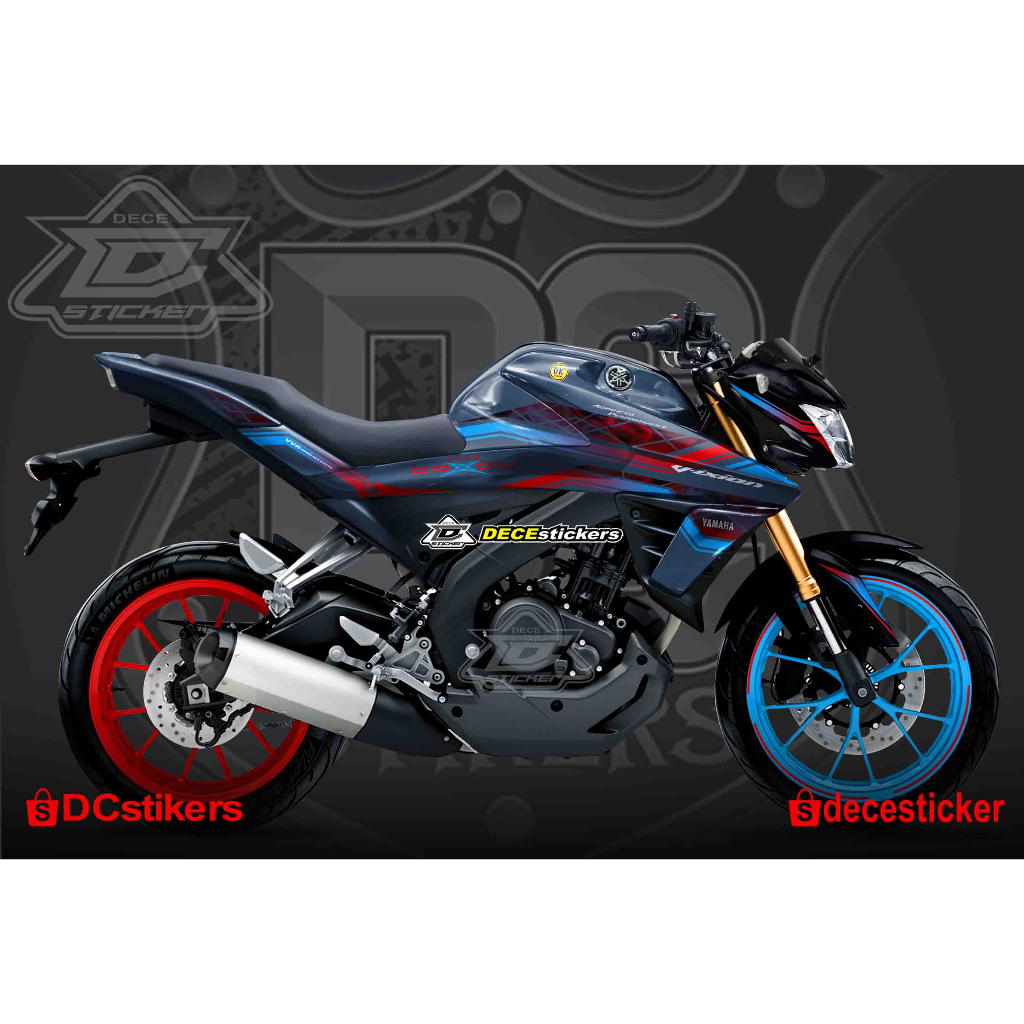 Jual decal vixion r decal new vixion doxou | Shopee Indonesia