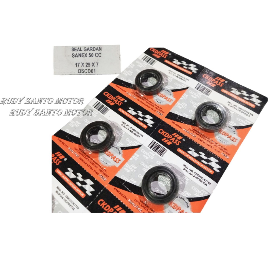 Jual SEAL GARDAN SANEX 50cc MEREK CKD ( 17 x 29 x 7 ) | Shopee Indonesia