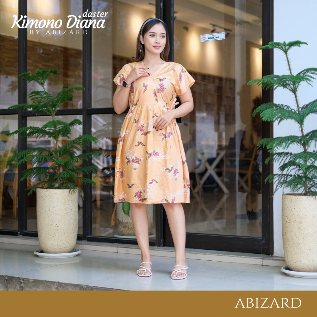 Jual Abizard Daster Viral Jumbo KIMONO DIANA Busui Bumil Nyaman ...