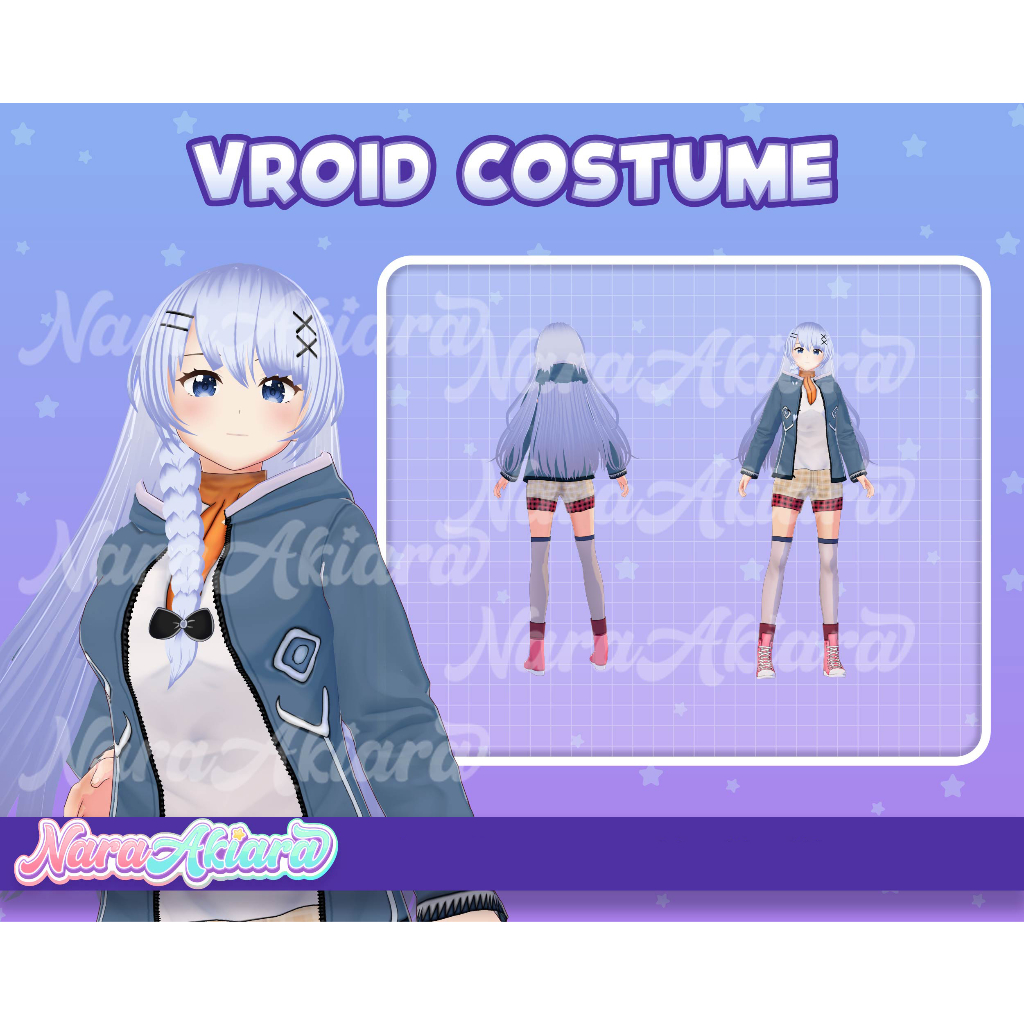 Jual Kostum Vroid 3D Solusi Gaya Terbaik untuk Karaktermu, Koleksi ...