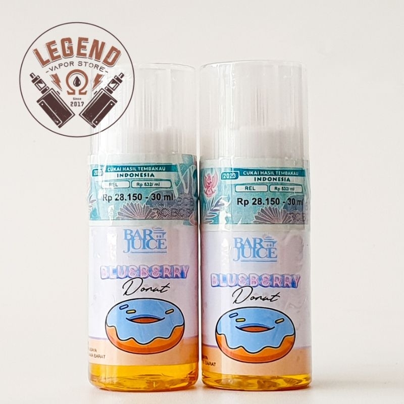 Jual SALT NIC - LIQUID BAR JUICE Blueberry Donut 30ML 25MG AUTHENTIC ...