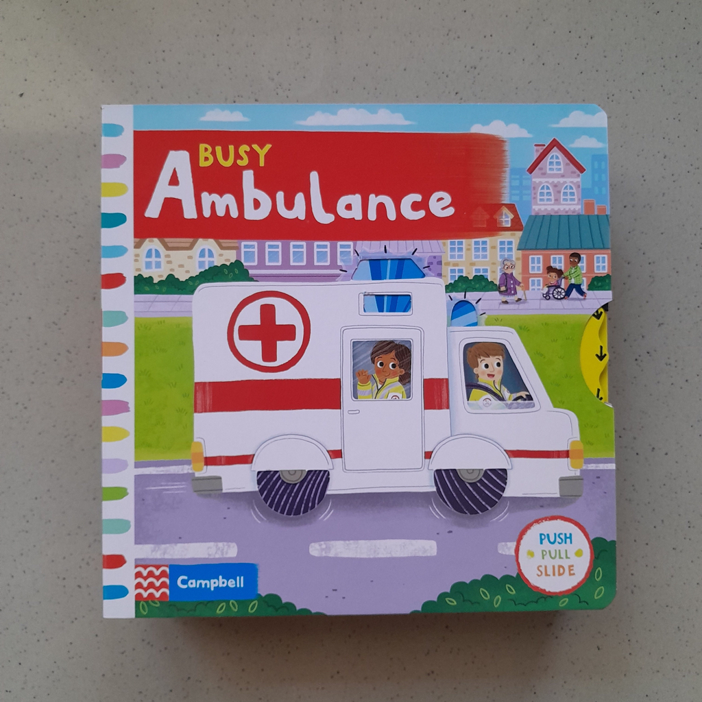 Jual Campbell - Busy Ambulance (Board Book) | Shopee Indonesia