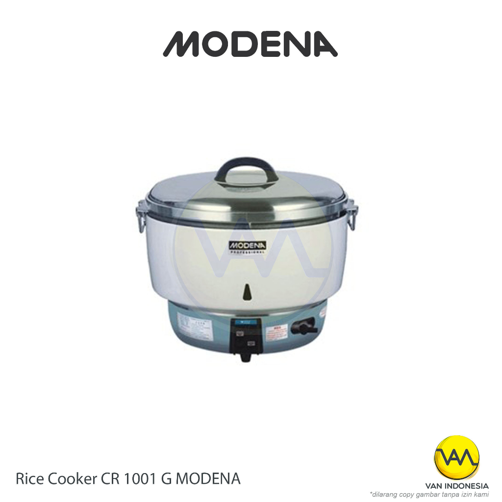 Jual Gas Rice Cooker 10 Liter Kapasitas Besar CR 1001 G MODENA | Shopee ...