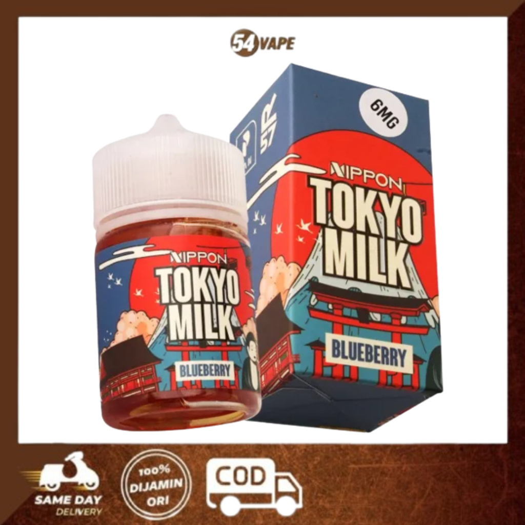 Jual Liquid Nippon Tokyo Milk Blueberry 60ml | Shopee Indonesia
