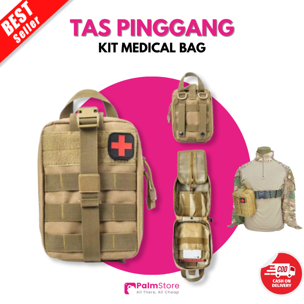Jual Tas Medis Obat P3K First Aid Kit Medical Bag | Shopee Indonesia