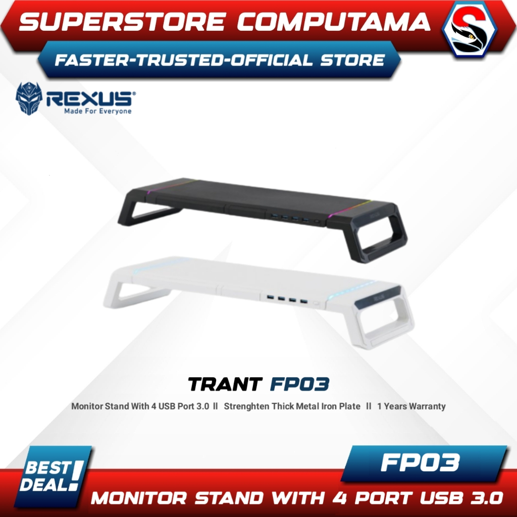 Jual Rexus Monitor Stand Trant FP03 | FP-03 | Shopee Indonesia