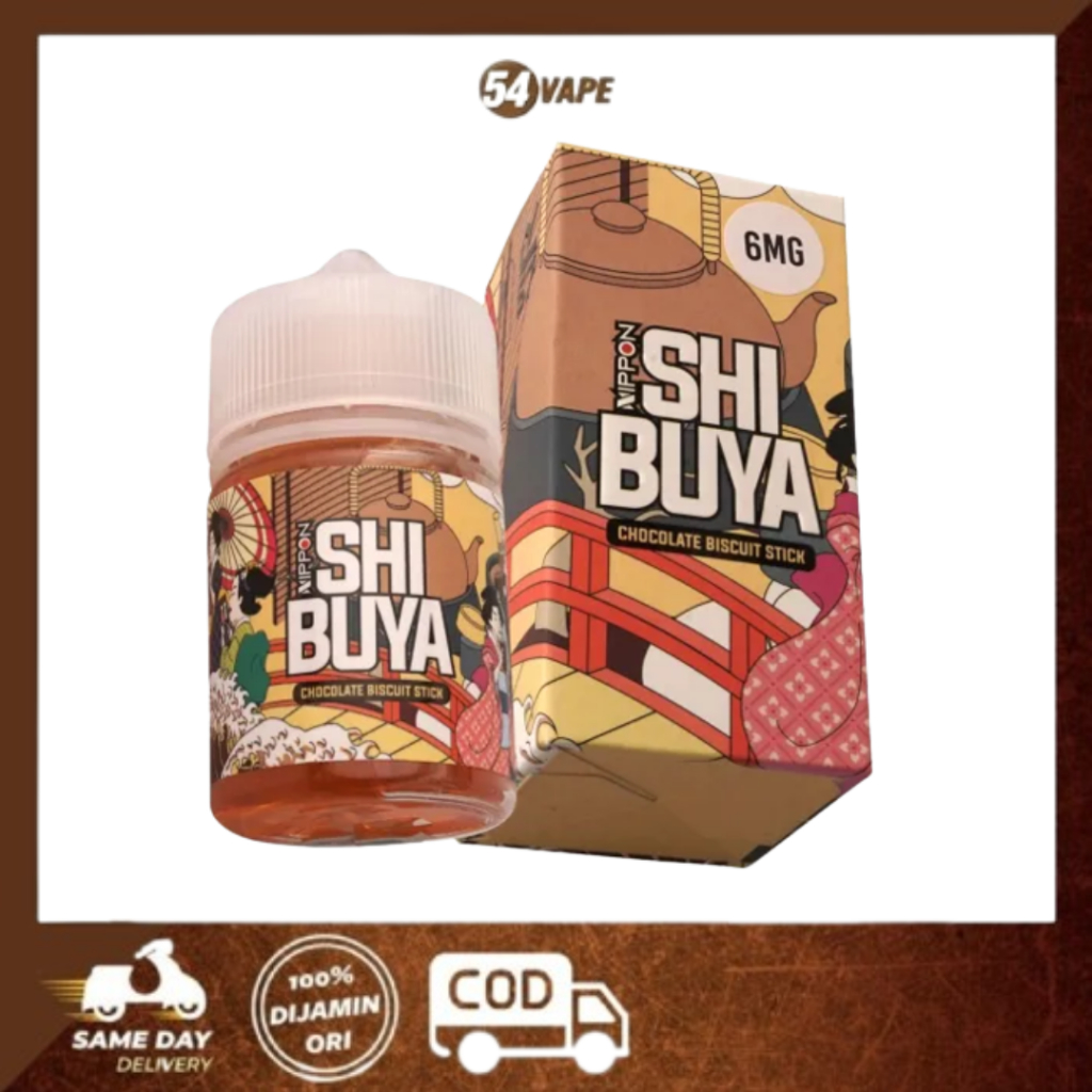 Jual Liquid Nippon Shibuya Chocolate Biscuit Stick 60ml | Shopee Indonesia