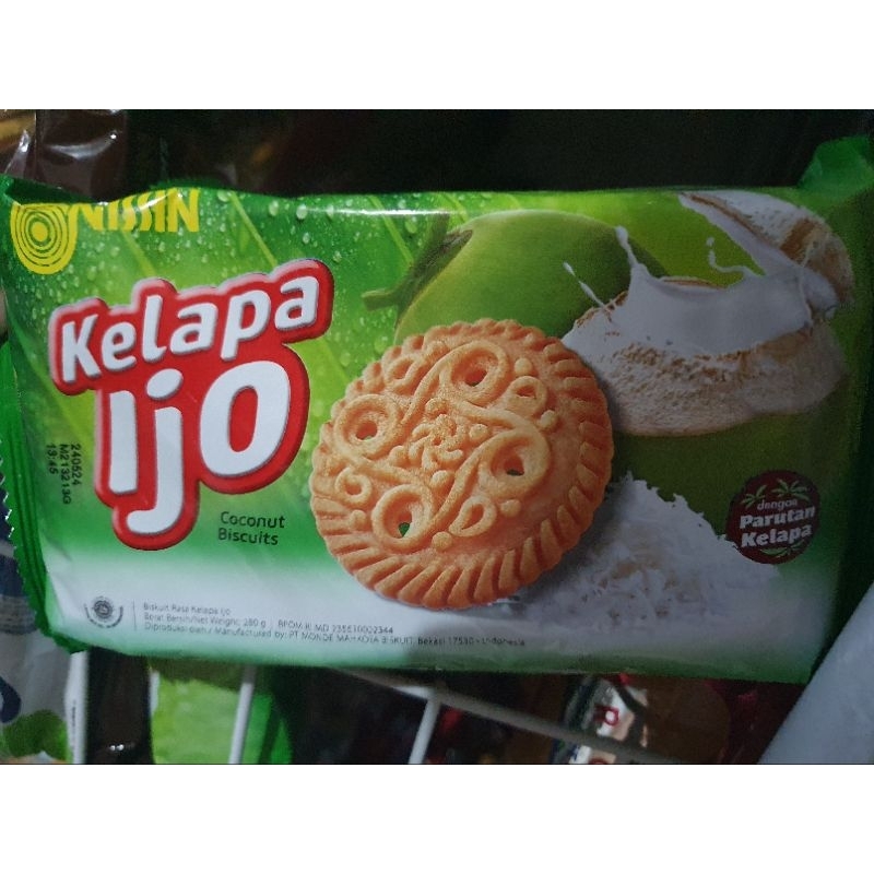 Jual Nissin kelapa ijo biscuit 280 gr | Shopee Indonesia
