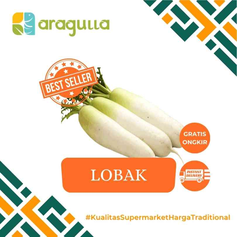 Jual Lobak [Sayur - Sayuran Segar Instant / Express Surabaya ...