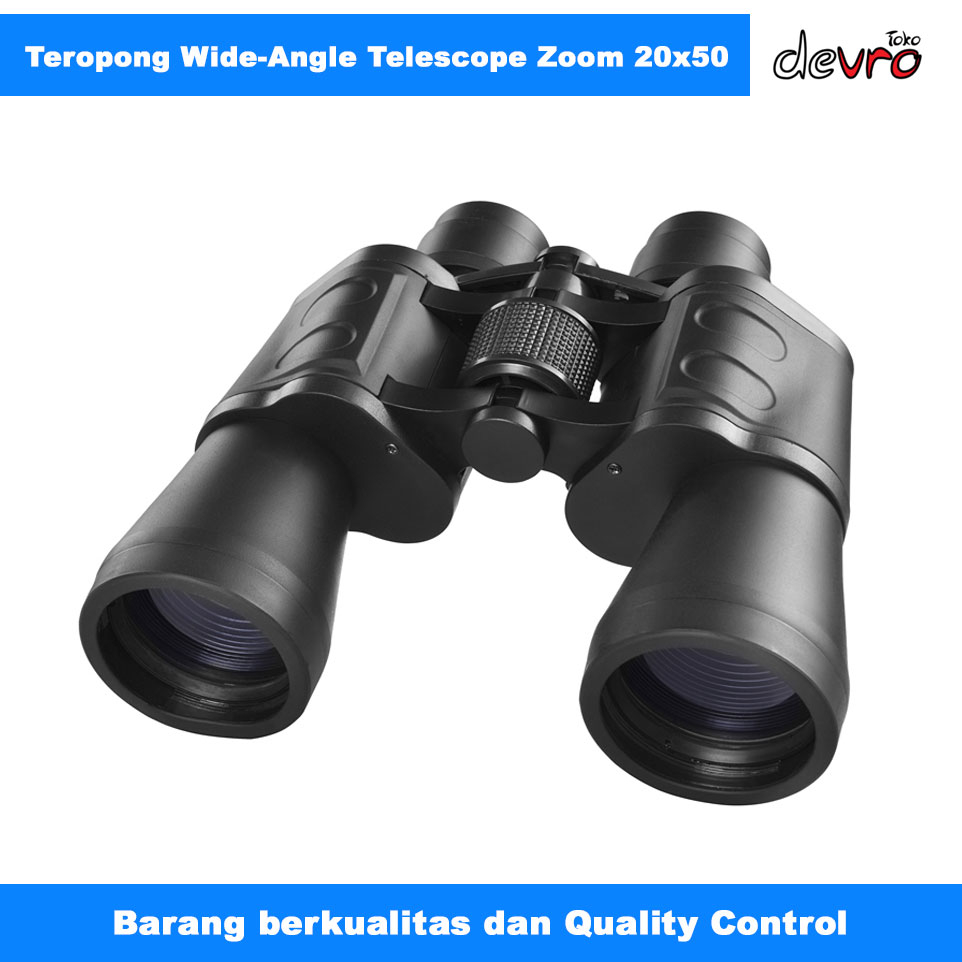 Jual Teropong Outdoor Professional Wide-Angle Telescope Zoom 20x50 ...
