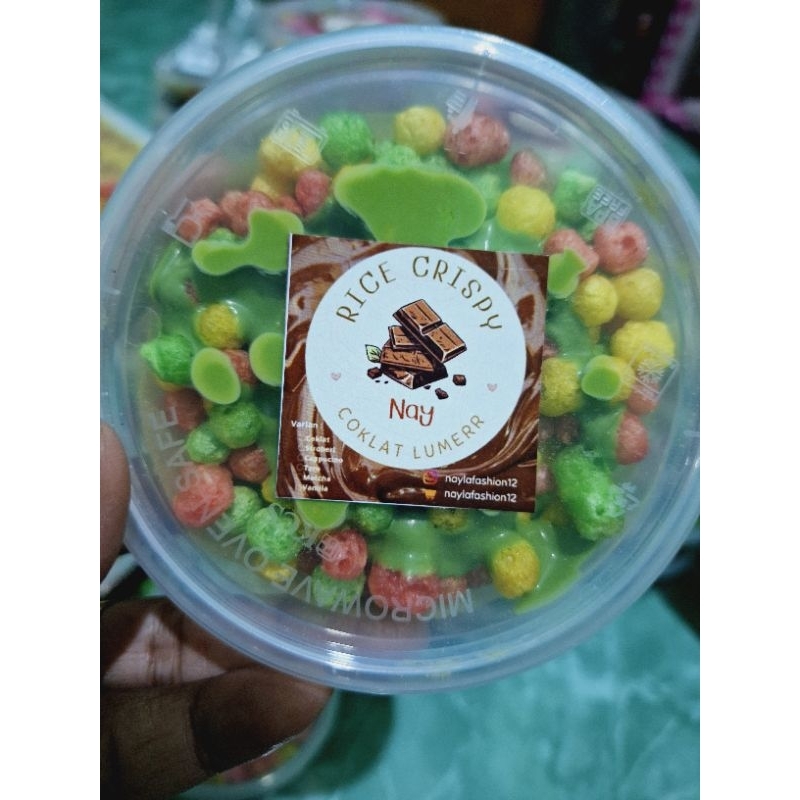 Jual SNACK NYAMNYAM PREMIUM RICE CRISPY RASA MATCHA | Shopee Indonesia