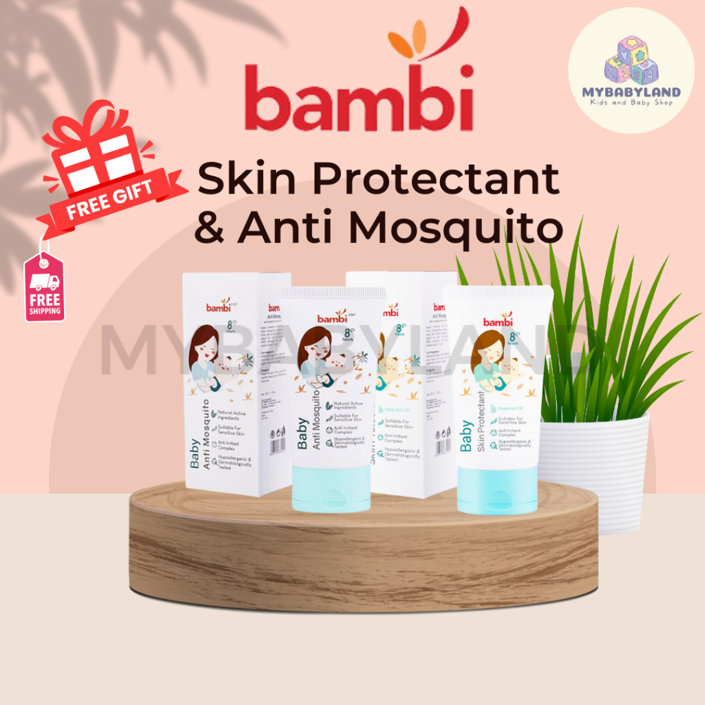 Jual Bambi Baby Skin Protectant With Essential Oil Lotion Anti Nyamuk ...
