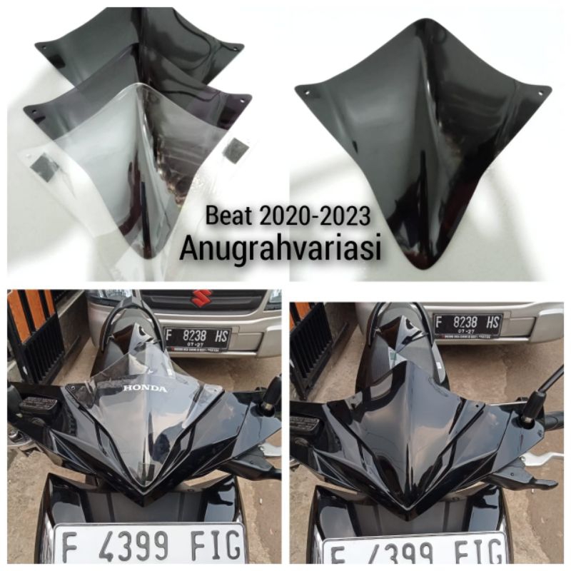 Jual windshield Honda Beat 2020-2023 Visor Beat New Beat Dulux | Shopee ...