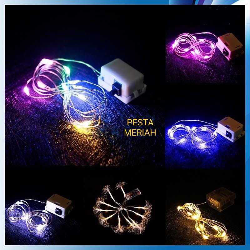 Jual LAMPU TUMBLR LED BATERAI - KABEL TEMBAGA/KAWAT TIPIS KECIL ...