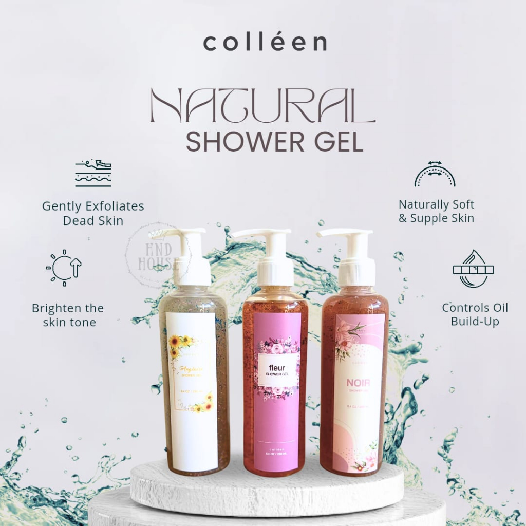 Jual Colleen Shower Gel Gluta Body Soap Brightening | Aromatic Body ...
