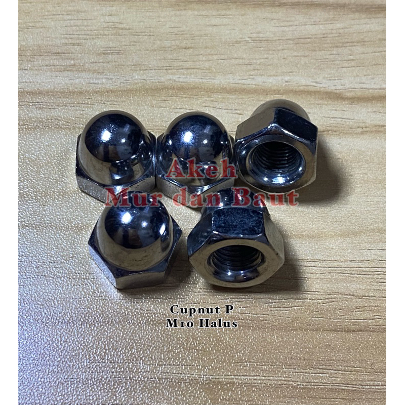 Jual Mur Topi Besi M10 Halus / Cup Nut Besi M10 Halus Murah | Shopee ...