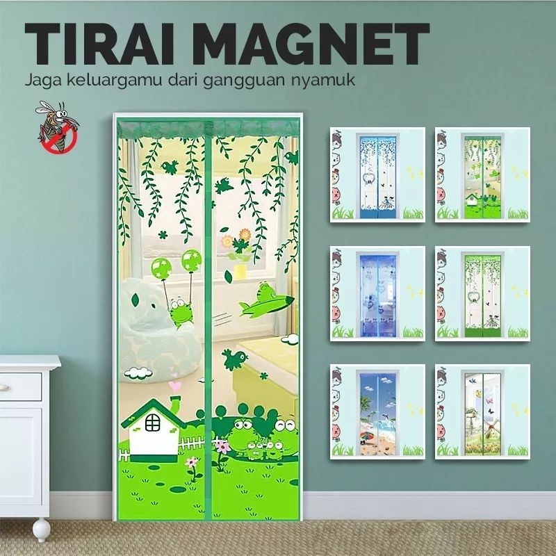 Jual tirai magnet tirai anti nyamuk | Shopee Indonesia