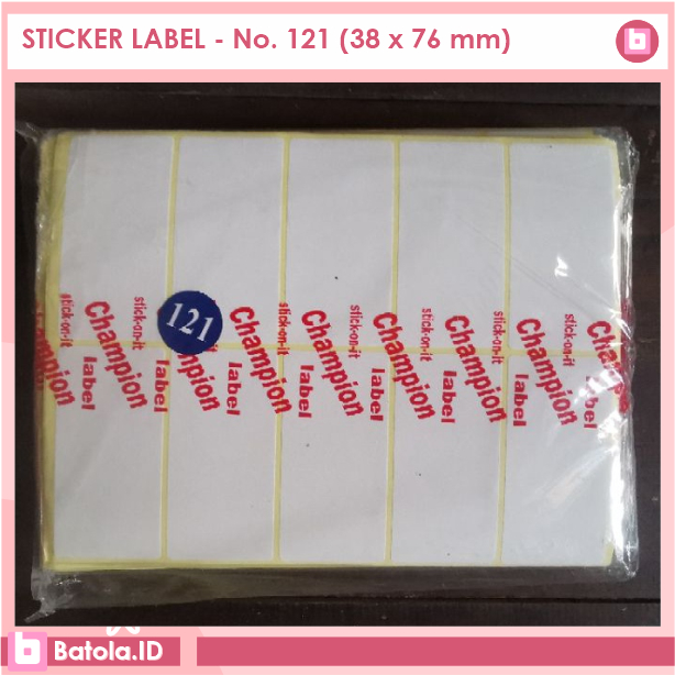 Jual Stiker Label Praktis Ukuran Lengkap | Label Undangan, Label Nama ...