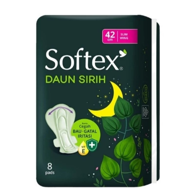 Jual Softex daun sirih 42cm slim wing isi 8 pads | Shopee Indonesia