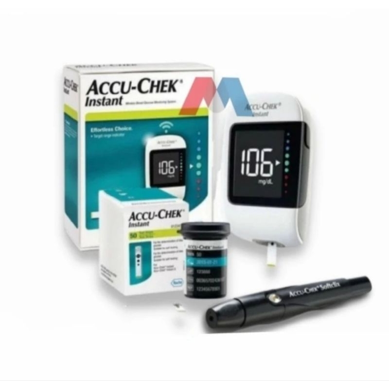Jual Alat Gula Darah Accucheck Accu Check Instant Blood Glucose Meter ...