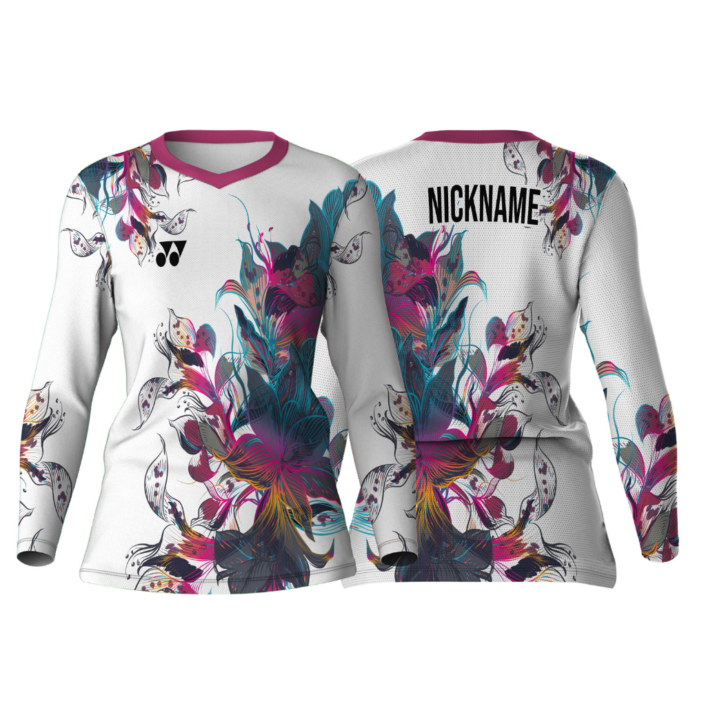 Jual Baju Kaos Jersey Wanita Badminton Bulutangkis Olahraga Lengan ...