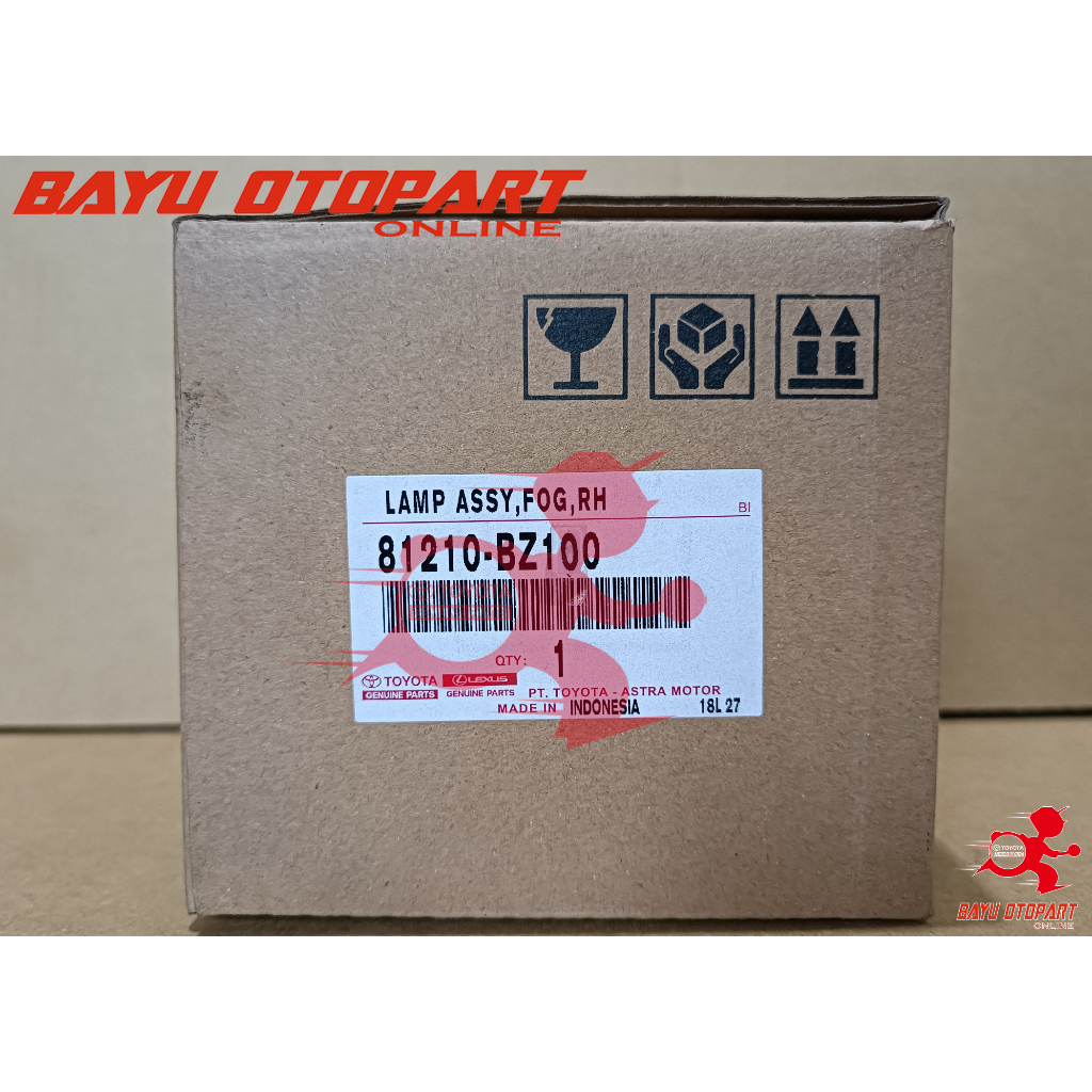 Jual LAMPU FOGLAMP KANAN TOYOTA AVANZA 81210-BZ100 | Shopee Indonesia