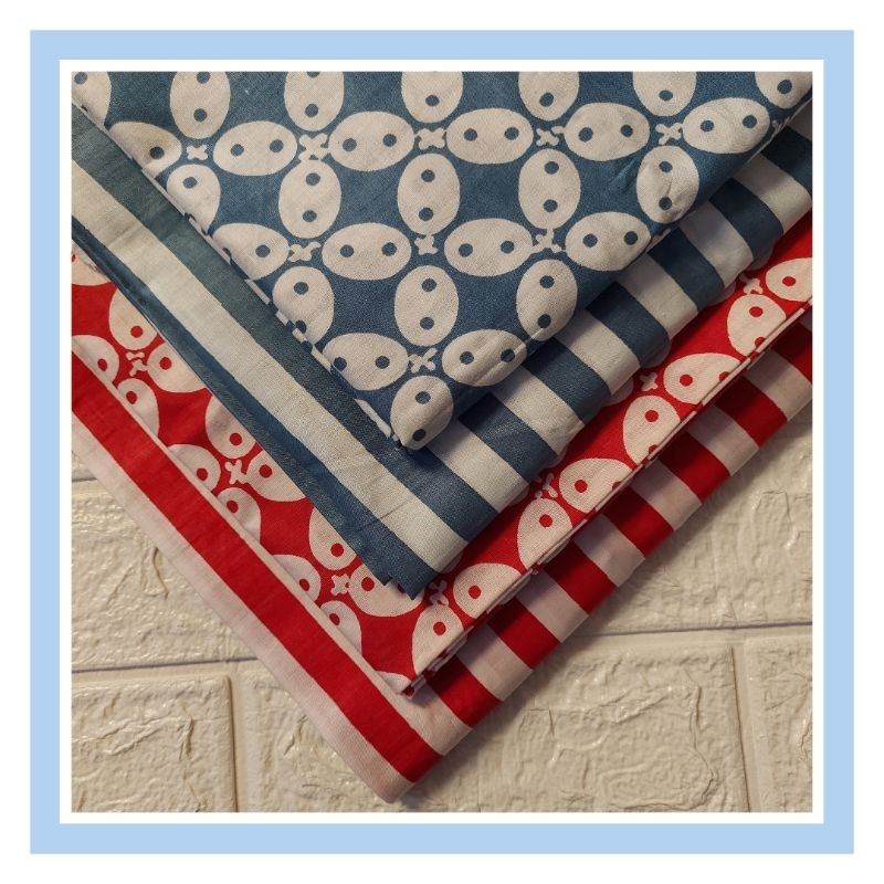 Jual 1 SET KAIN PERCA BATIK 1 | Shopee Indonesia