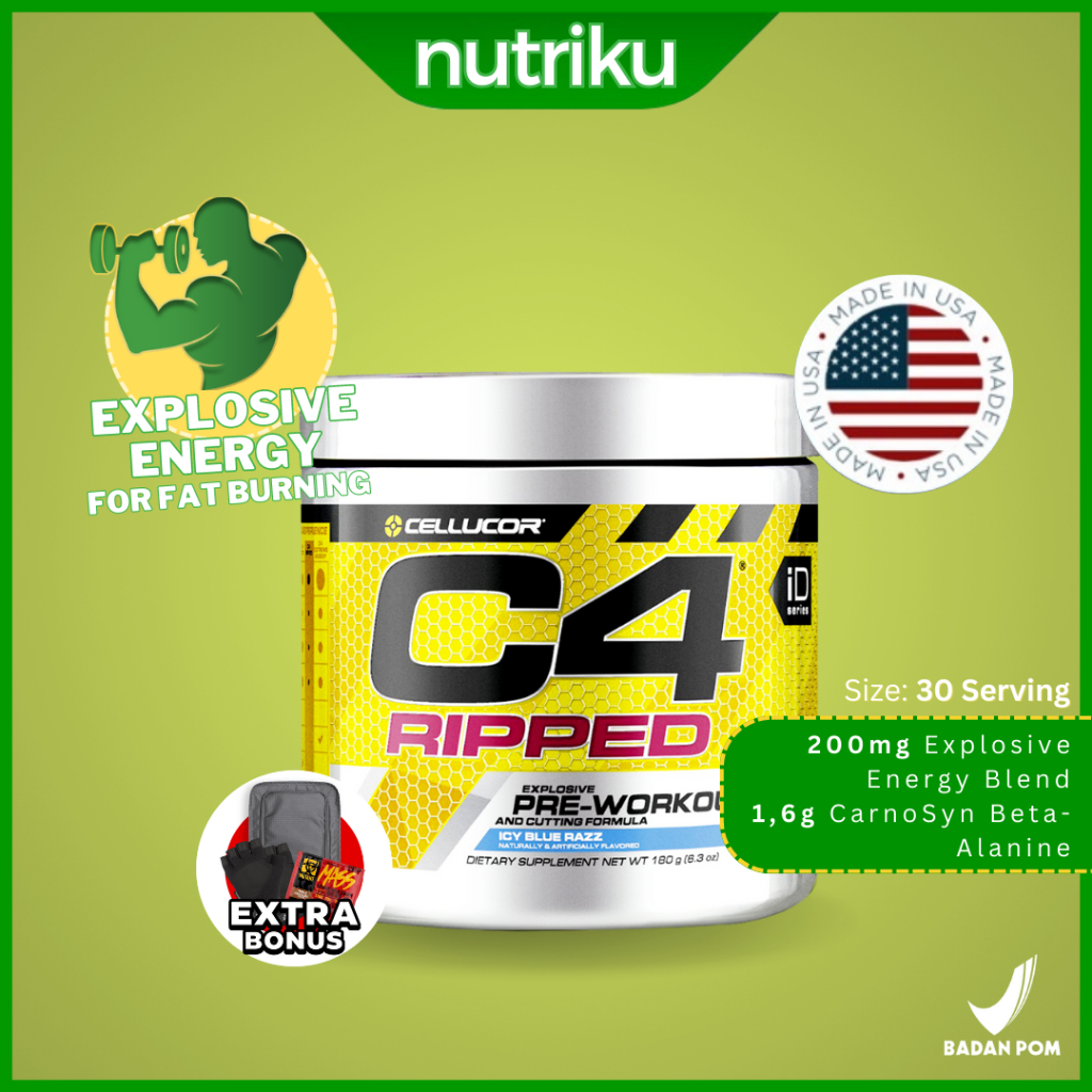 Jual Cellucor C4 Ripped 30 Serving | Shopee Indonesia