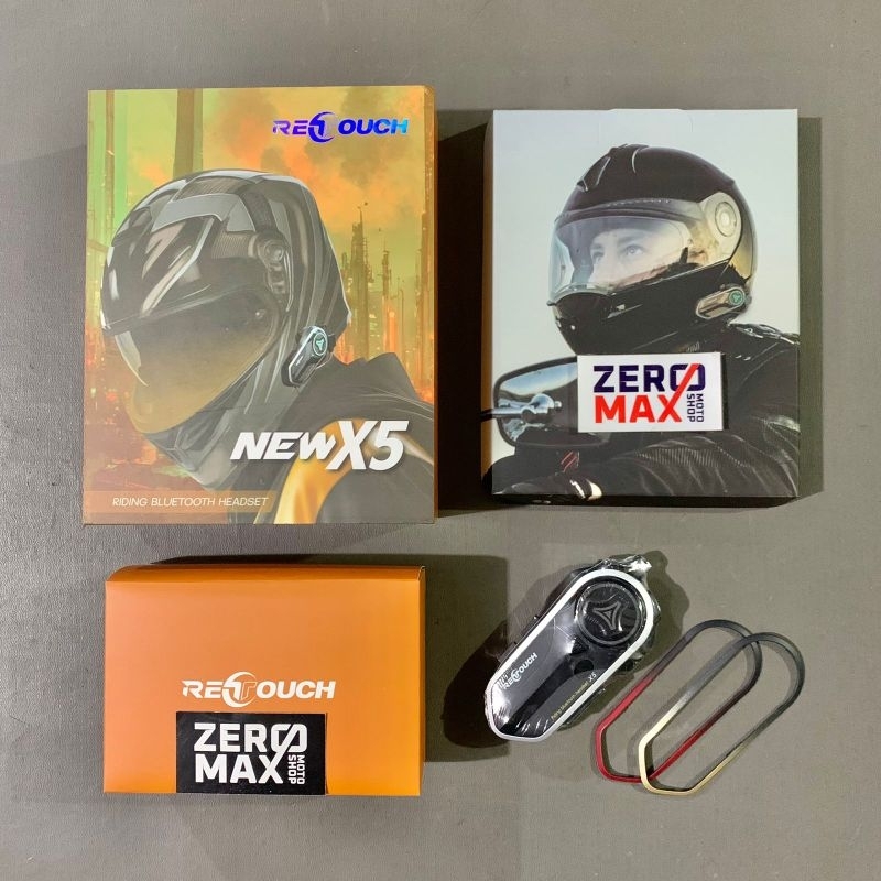 Jual Interkom Intercom Helm ReTouch New X5 Bluetooth Headset Original ...