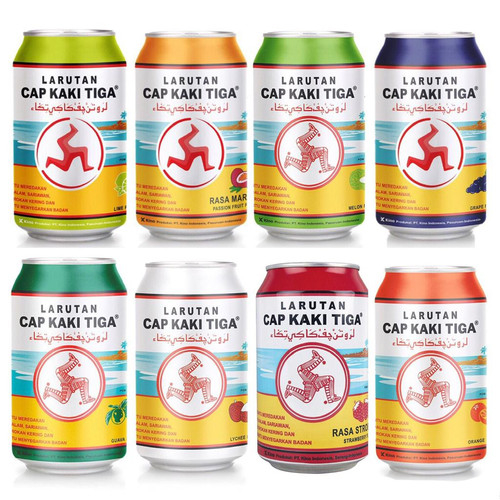 Jual Larutan Cap Kaki Tiga Kaleng [320mL] | Shopee Indonesia