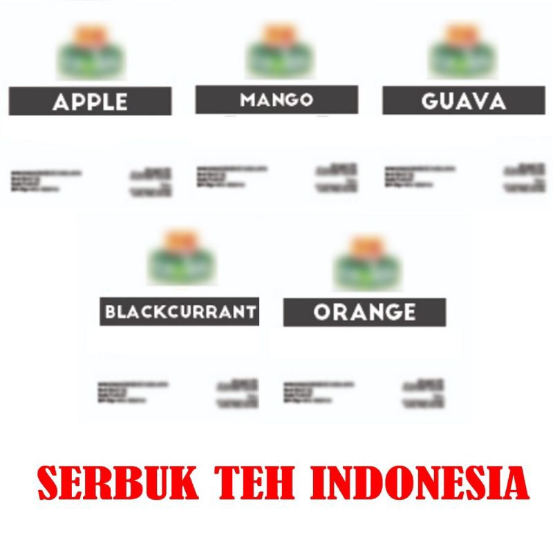Jual Varian Rasa P*ci / Tea Station P*ci (Apple, Guava, Mango ...