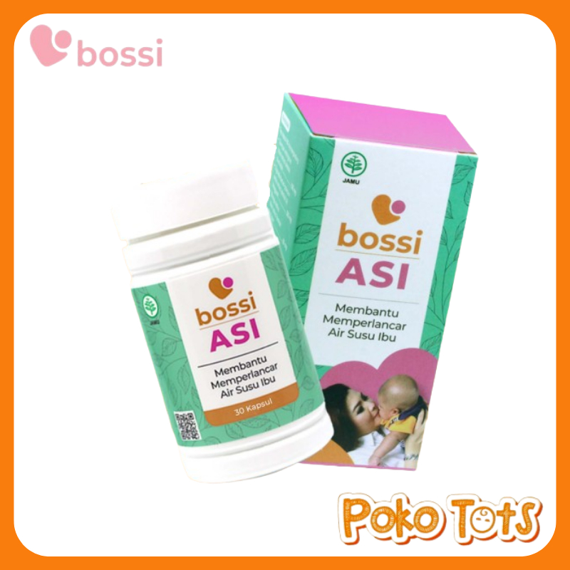 Jual 𝗕𝗢𝗦𝗦𝗜 ASI Box 30 Kapsul Asi Booster Pelancar Asi ASI BOOSTER ...