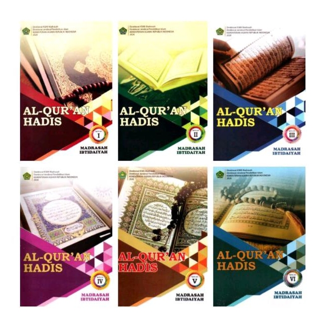 Jual BUKU PAKET AL-QURAN HADIS MI KELAS 1 2 3 4 5 6 LENGKAP | Shopee Indonesia