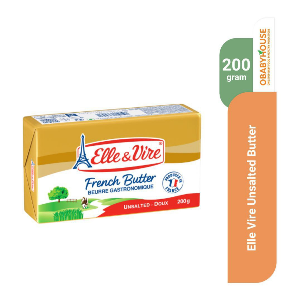 Jual Elle Vire Unsalted Butter 200 gr | Shopee Indonesia
