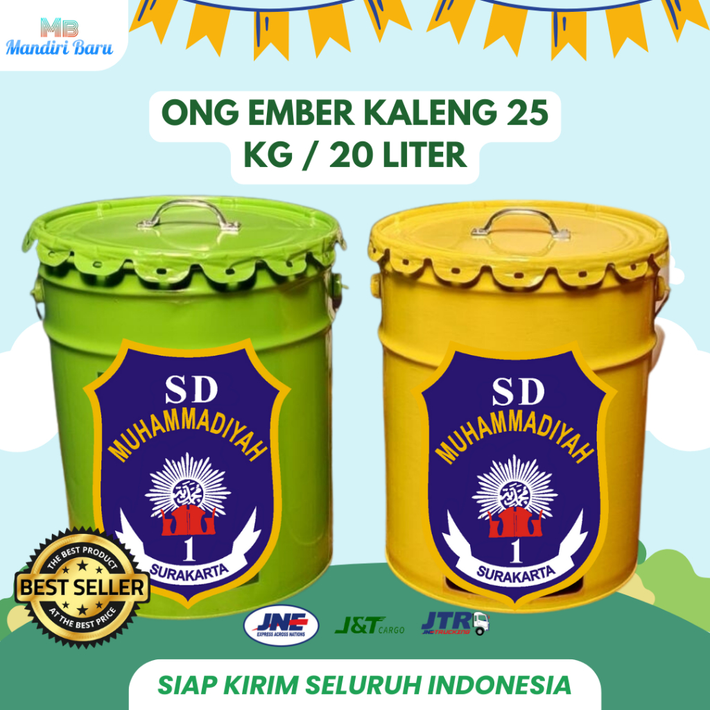 Jual Tong Ember Kaleng 25 Kg / 20 Liter Tempat Bakar Sampah | Shopee ...
