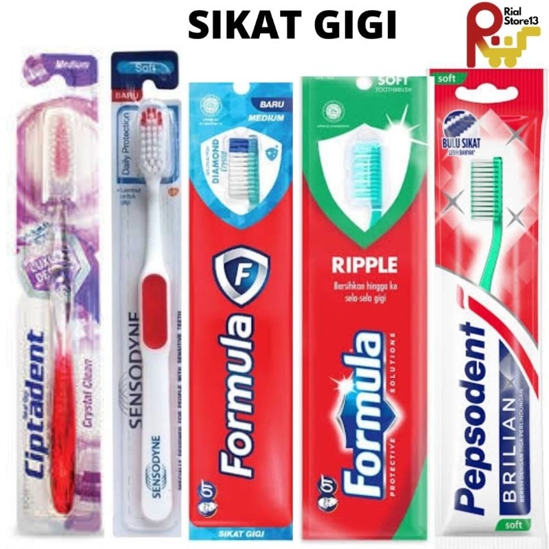 Jual Sikat Gigi Protection Sensitif Ciptadent | Sensodyne | Formula ...