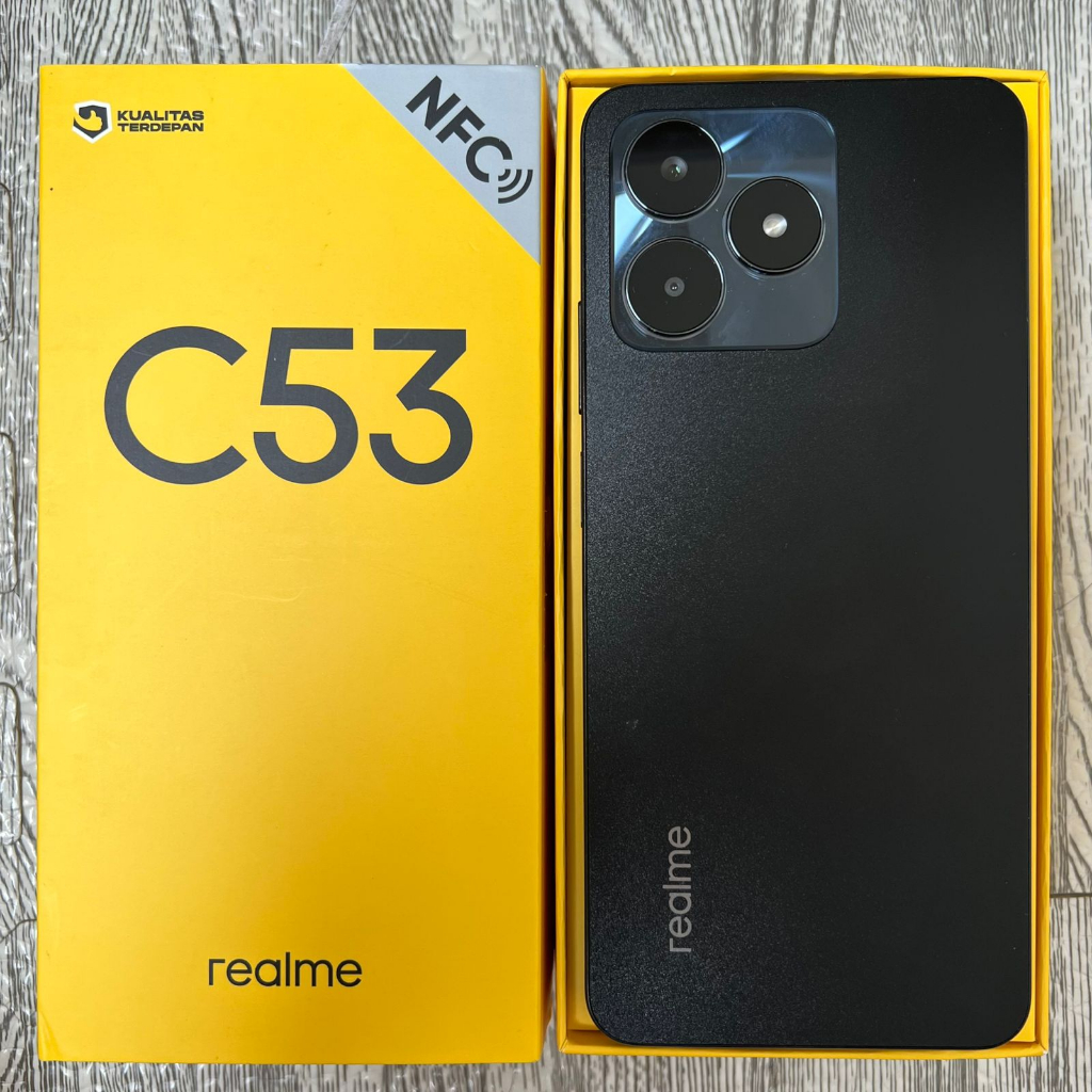 Jual Realme C53 6/128 GB Second Fullset Bekas Resmi | Shopee Indonesia