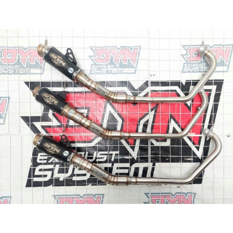 Jual Knalpot DYN Sonic MX Vixion CB CBR Type MP2 Black | Shopee Indonesia