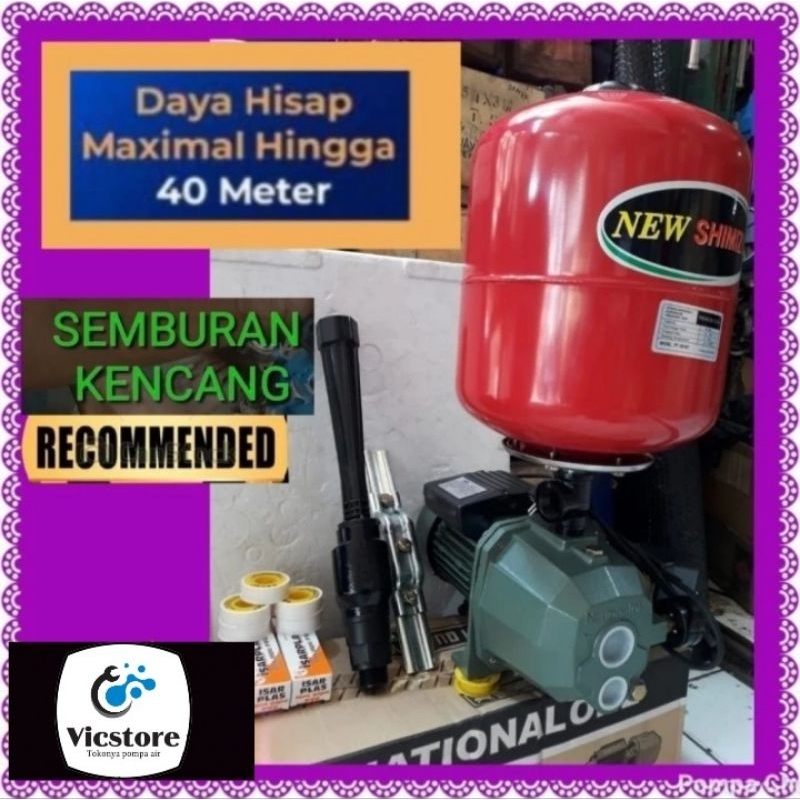 Jual Pompa jet pump sumur dalam dp 370a 40 meter tabung kls dabevo 370 40m | Shopee Indonesia