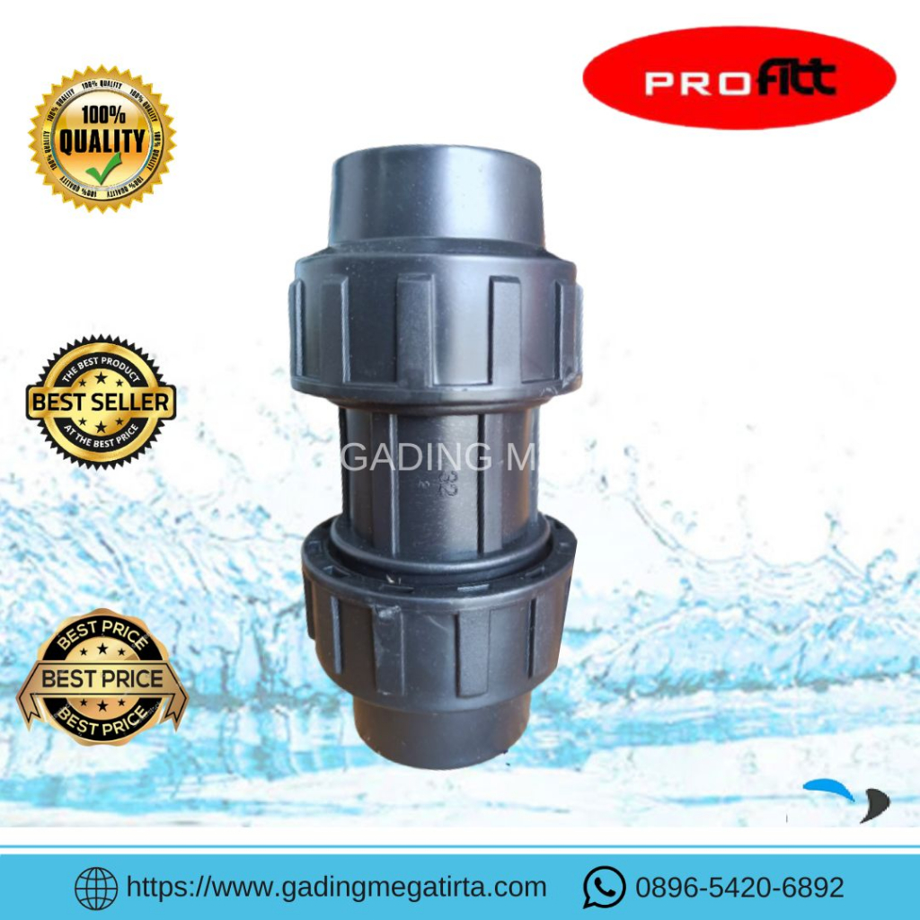 Jual Compression Coupling Fitting HDPE 32mm | Shopee Indonesia