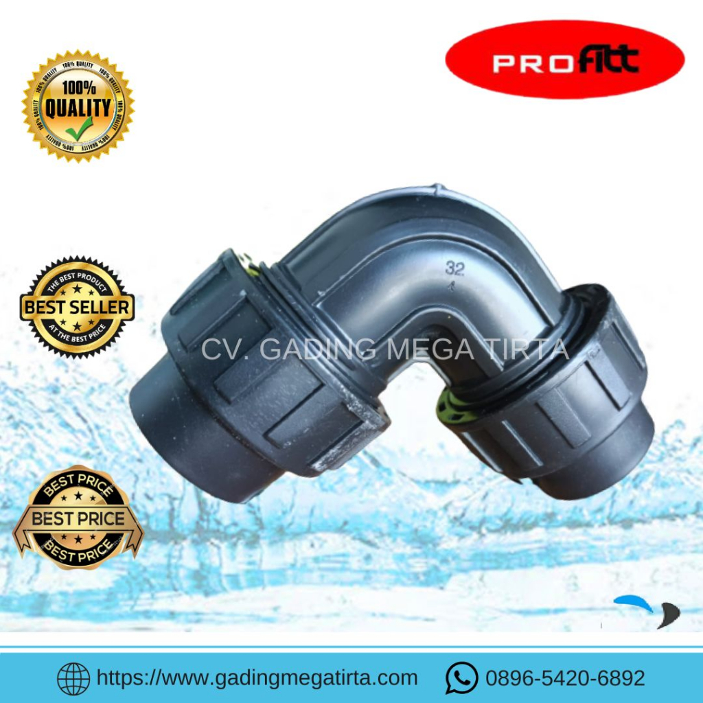 Jual Compression Elbow Fitting HDPE 40mm | Shopee Indonesia