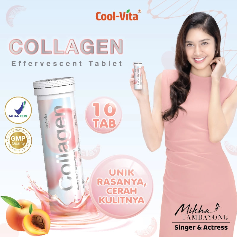 Jual COOLVITA COLLAGEN DRINK TABLET (10 tablet) | Shopee Indonesia